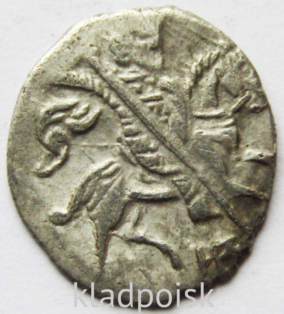 Копейка (чешуя) серебро Иван IV Васильевич Грозный 1533-1584 гг., Псков ...